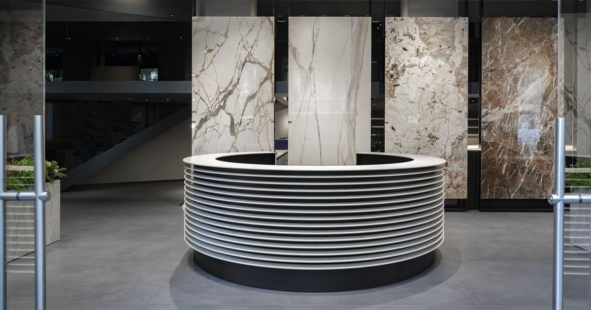 Nuovo look per il Florim Flagship store di Milano